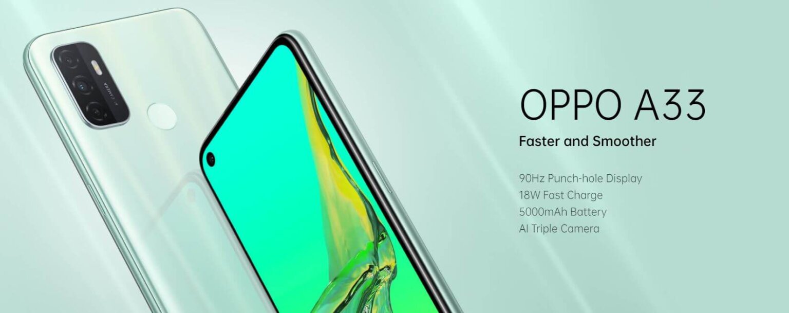 Oppo A33 launched with 90hz display at ₹11,990 : Techtictok